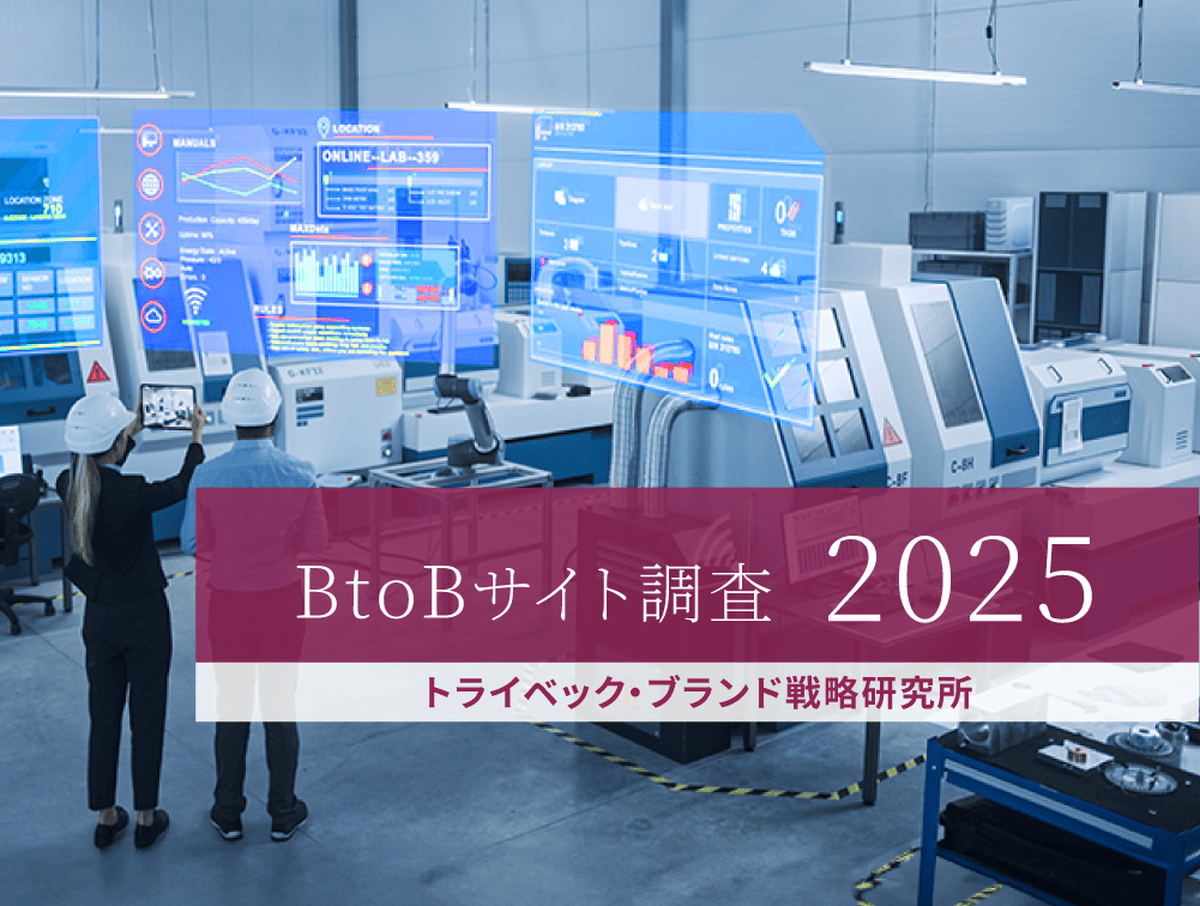 BtoBサイト調査2025 三菱電機（FA）が3年連続トップ 顧客ロイヤルティを高める＋αの価値提供が高評価の鍵 | お知らせ | トライベック